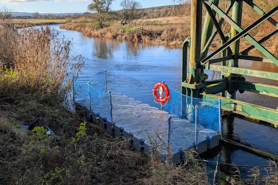 Modular Pontoon Hire Scotland - Floating Access Platforms – Marine ...